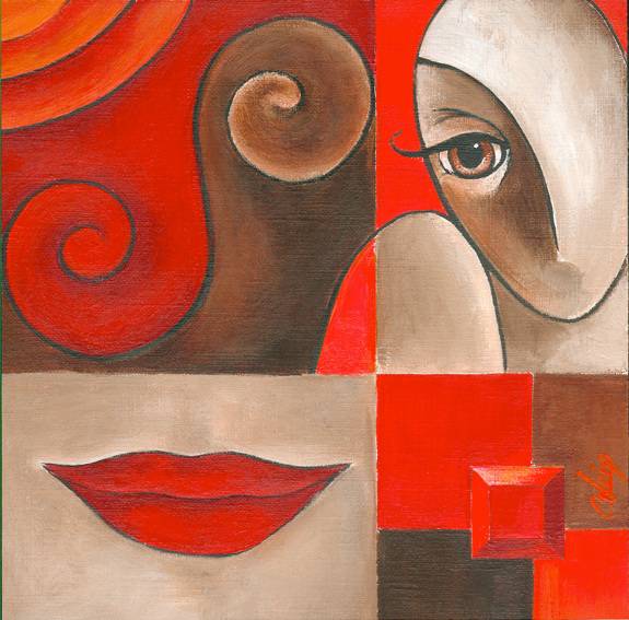 Pinturas, Los labios rojos, Página 7111, Arte Contemporáneo