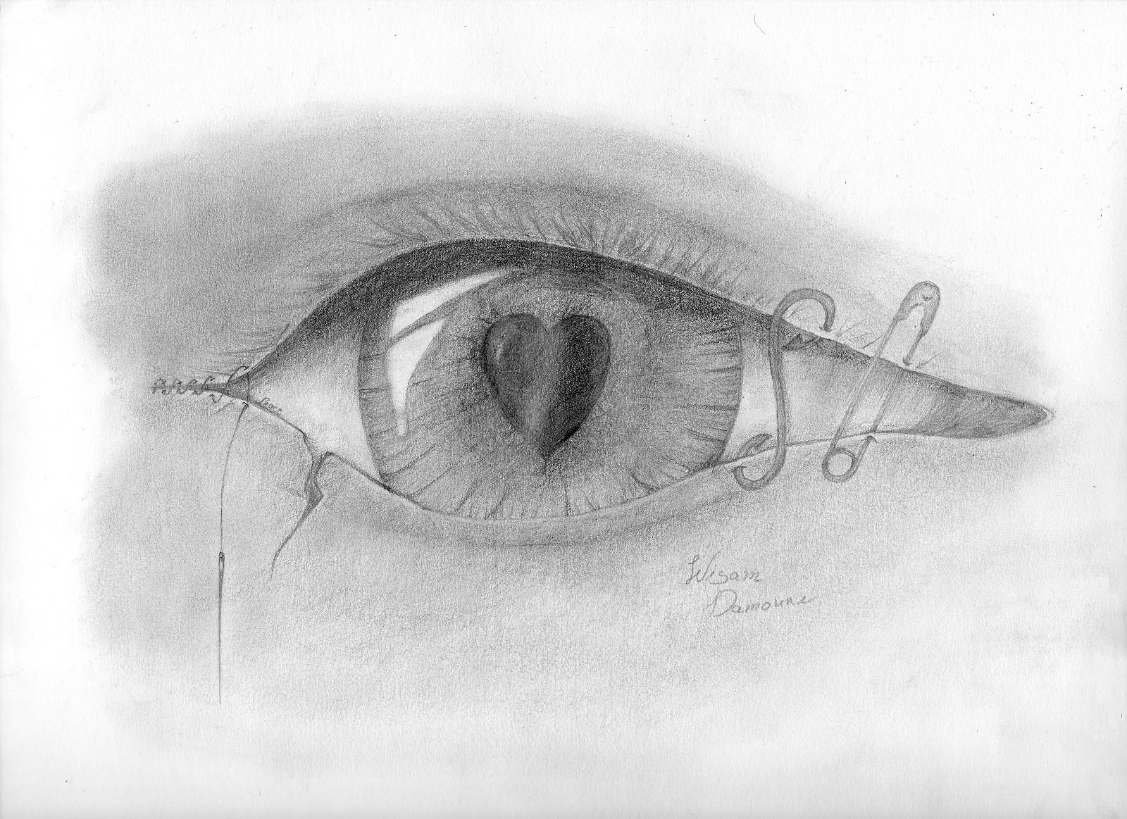 Drawings, Pain of Love, Page 8219, Art by Independent Artists