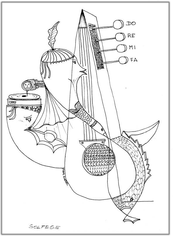 Andre Breton Drawings