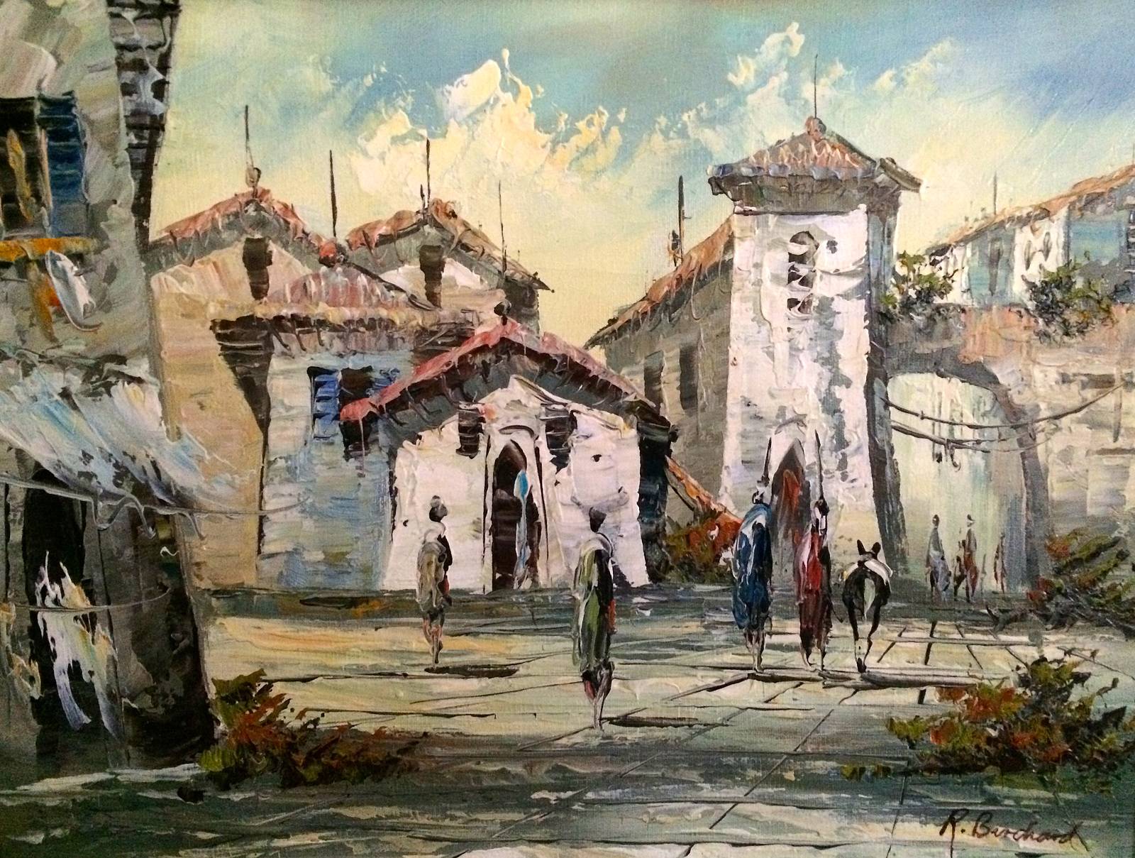 Paintings, Oil Painting by the Illusive impressionist painter R ...